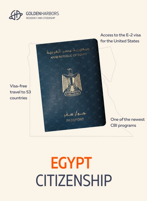 Egypt | Residence & Citizenship | Golden Harbors