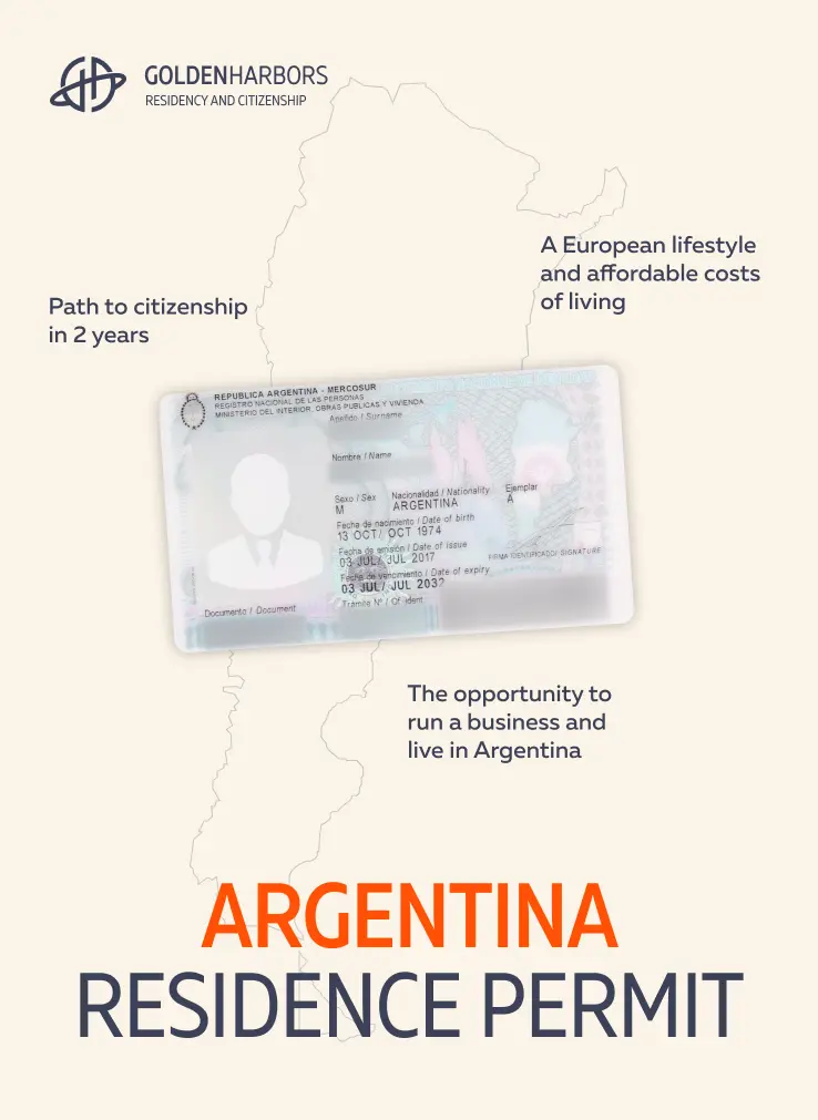 Argentina | Residence & Citizenship | Golden Harbors