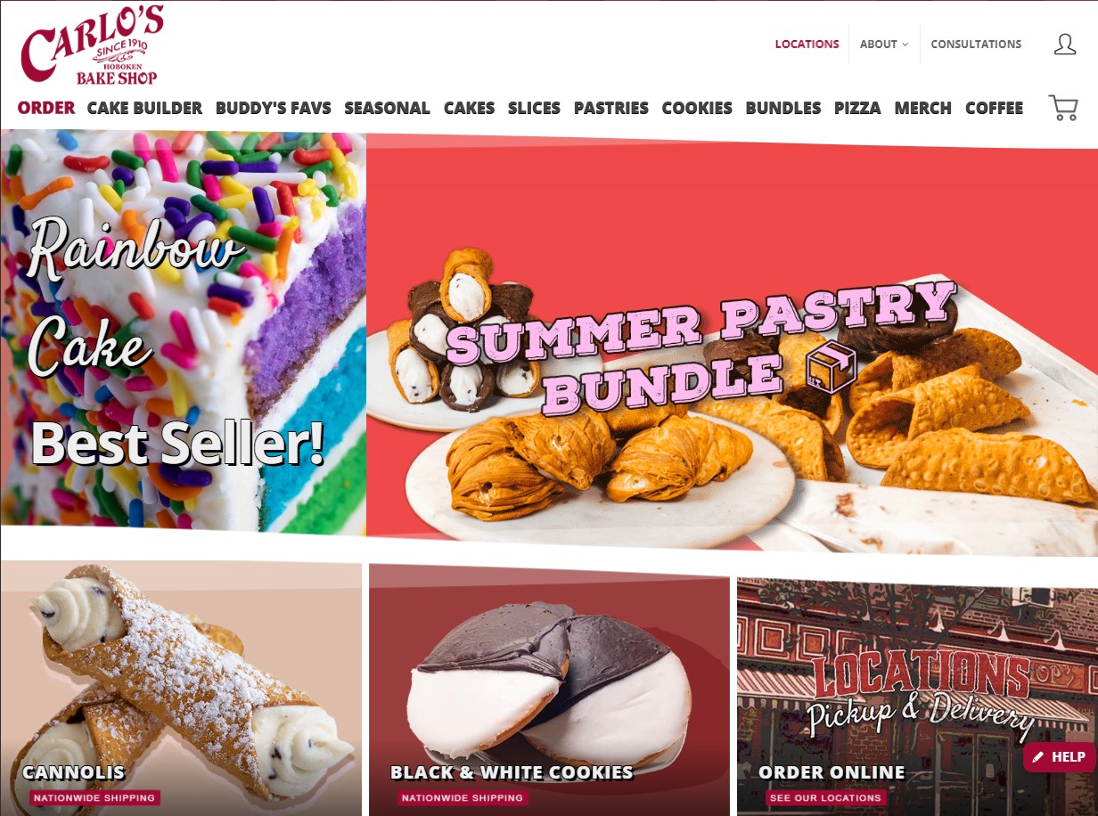 Amazing Bakery Website Designs to Inspire Your New Site