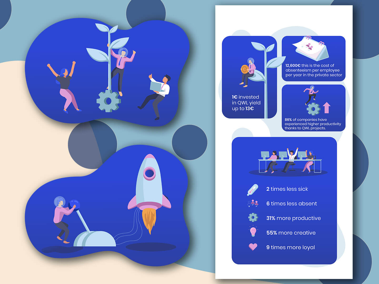 Our Work | Infographics | ManyPixels Portfolio