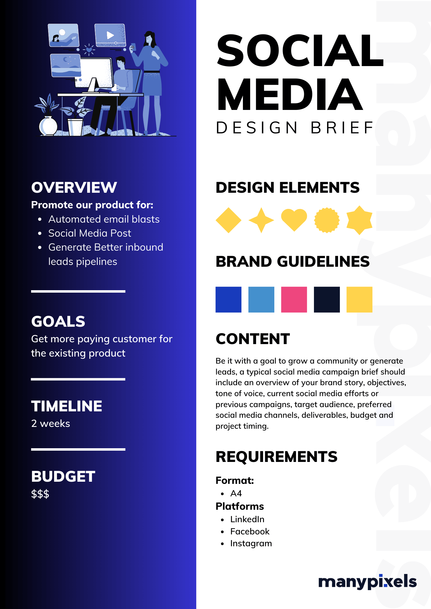 Elements of a Successful Social Media Design Brief