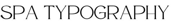 20 Relaxing Fonts to Use in Spa Branding Designs