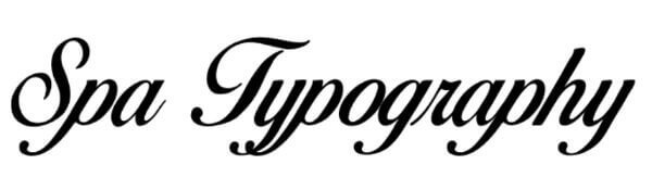 20 Relaxing Fonts to Use in Spa Branding Designs
