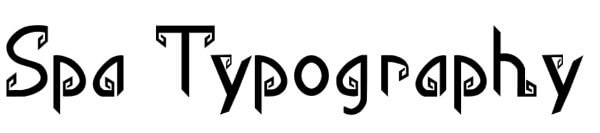 20 Relaxing Fonts to Use in Spa Branding Designs