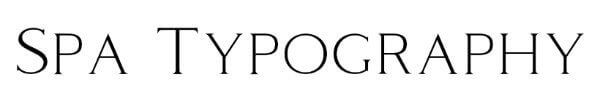 20 Relaxing Fonts to Use in Spa Branding Designs