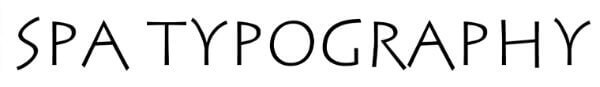 20 Relaxing Fonts to Use in Spa Branding Designs