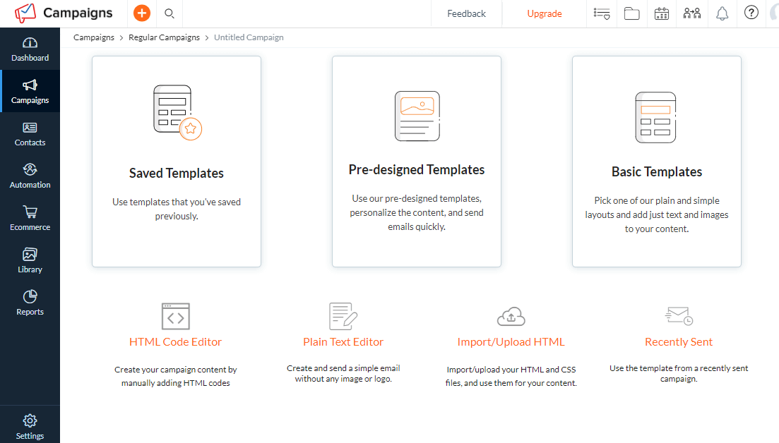 Detailed Guide to Zoho Email Campaigns