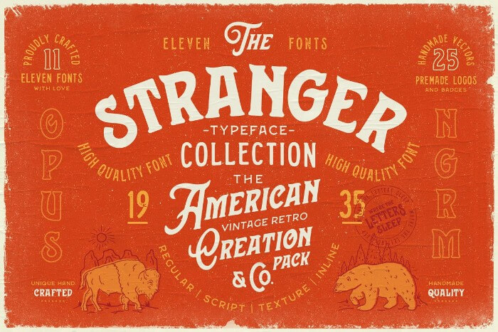 19 Retro and Vintage Fonts That Will Work on Any Design