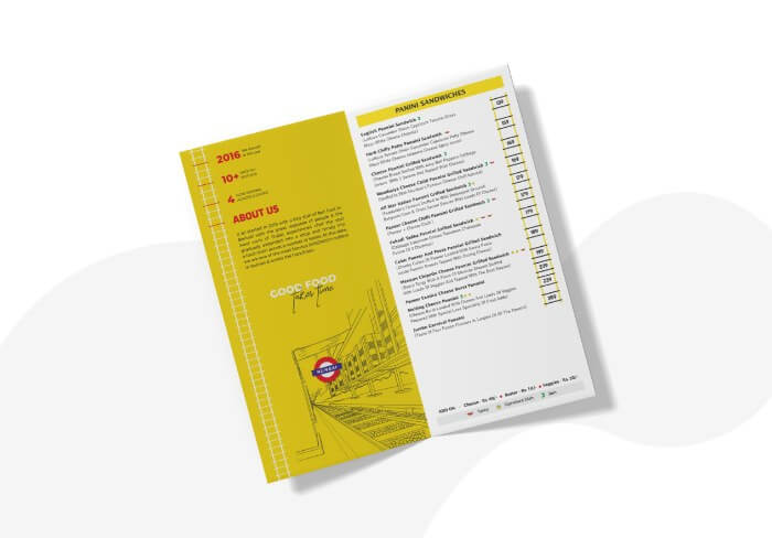 9 Great Examples for Fast Food Menu Design