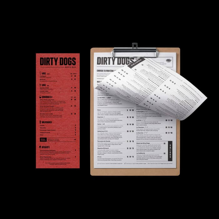 9 Great Examples for Fast Food Menu Design