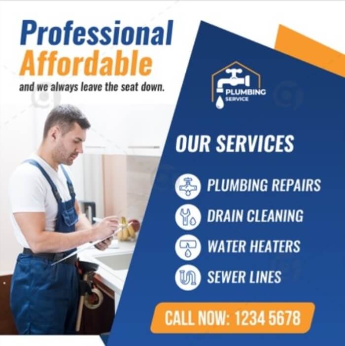 14 Great Flyer Examples for Your Plumbing Business