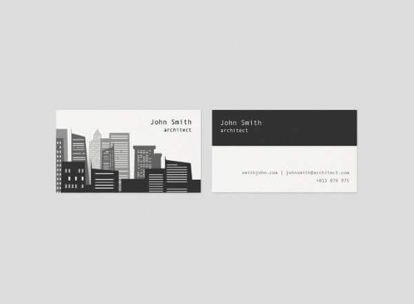 8 Free Business Card Templates for Architects