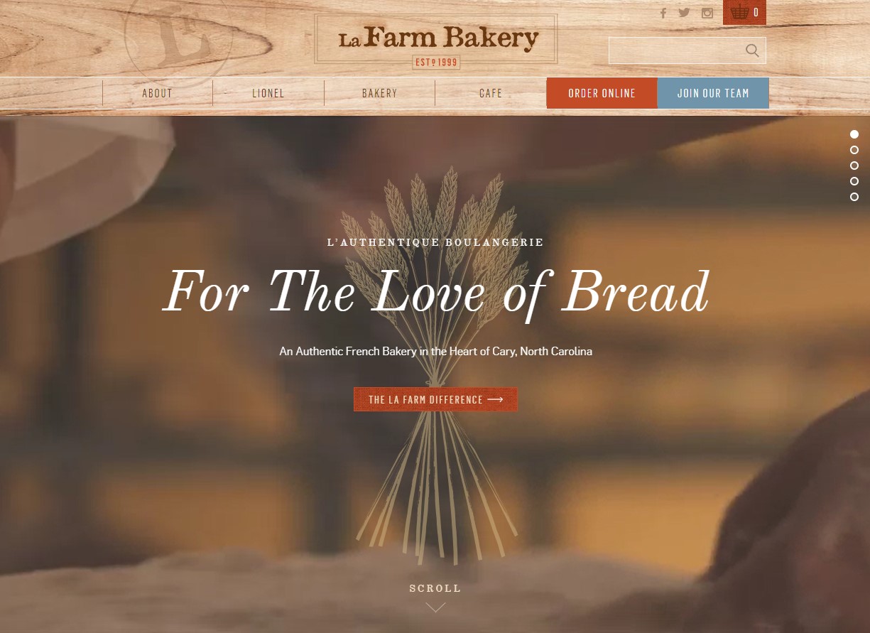 Amazing Bakery Website Designs to Inspire Your New Site