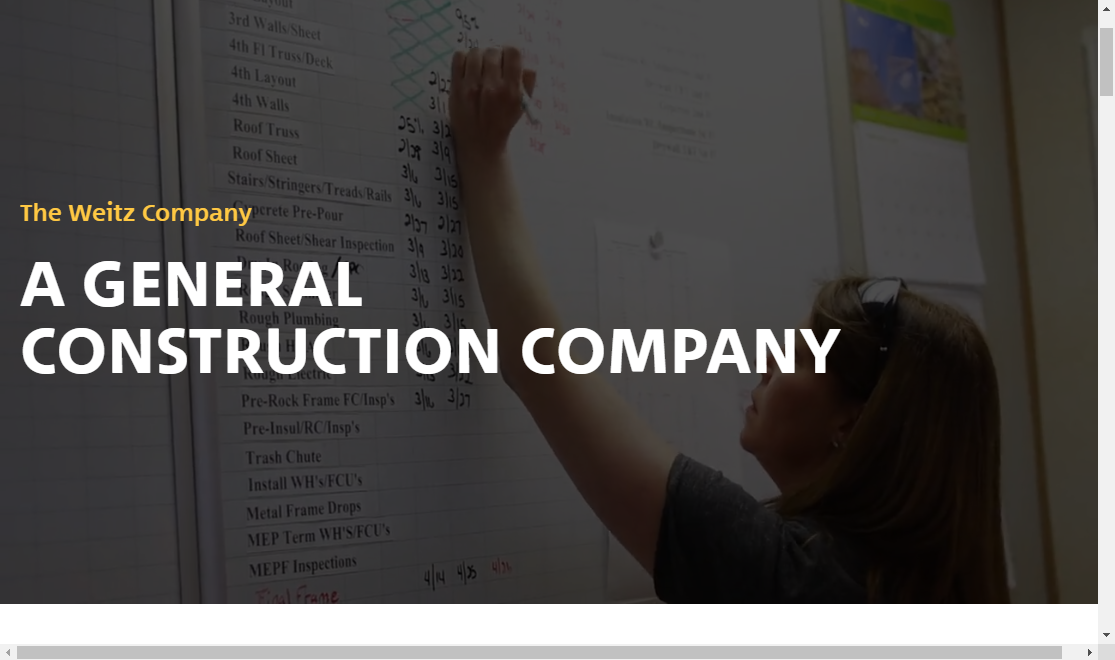 Awesome Examples of Construction Website Design