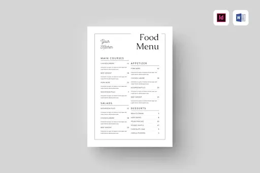 Where to Find a Good Menu DesignTemplate for Your Restaurant?