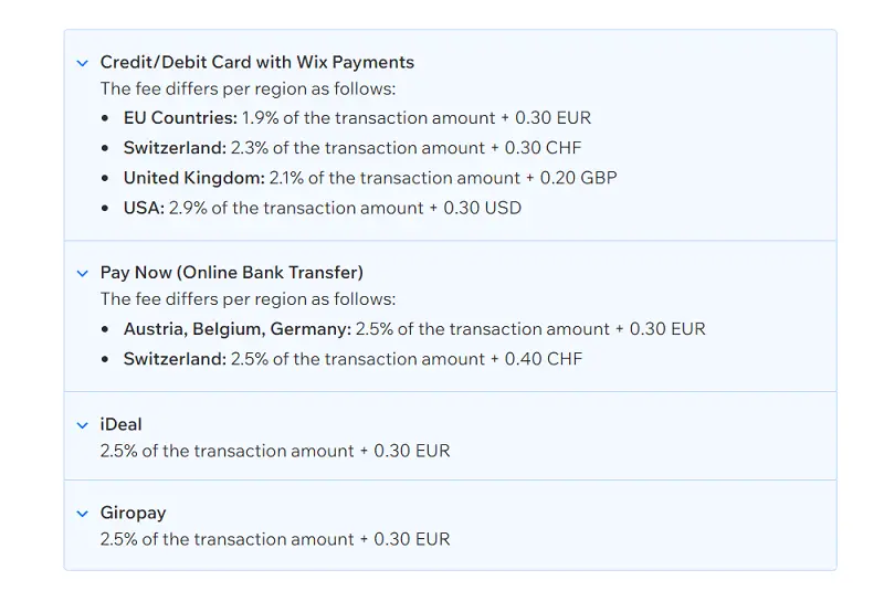 Wix Payments Explained: From Payment Methods to Transaction Fees