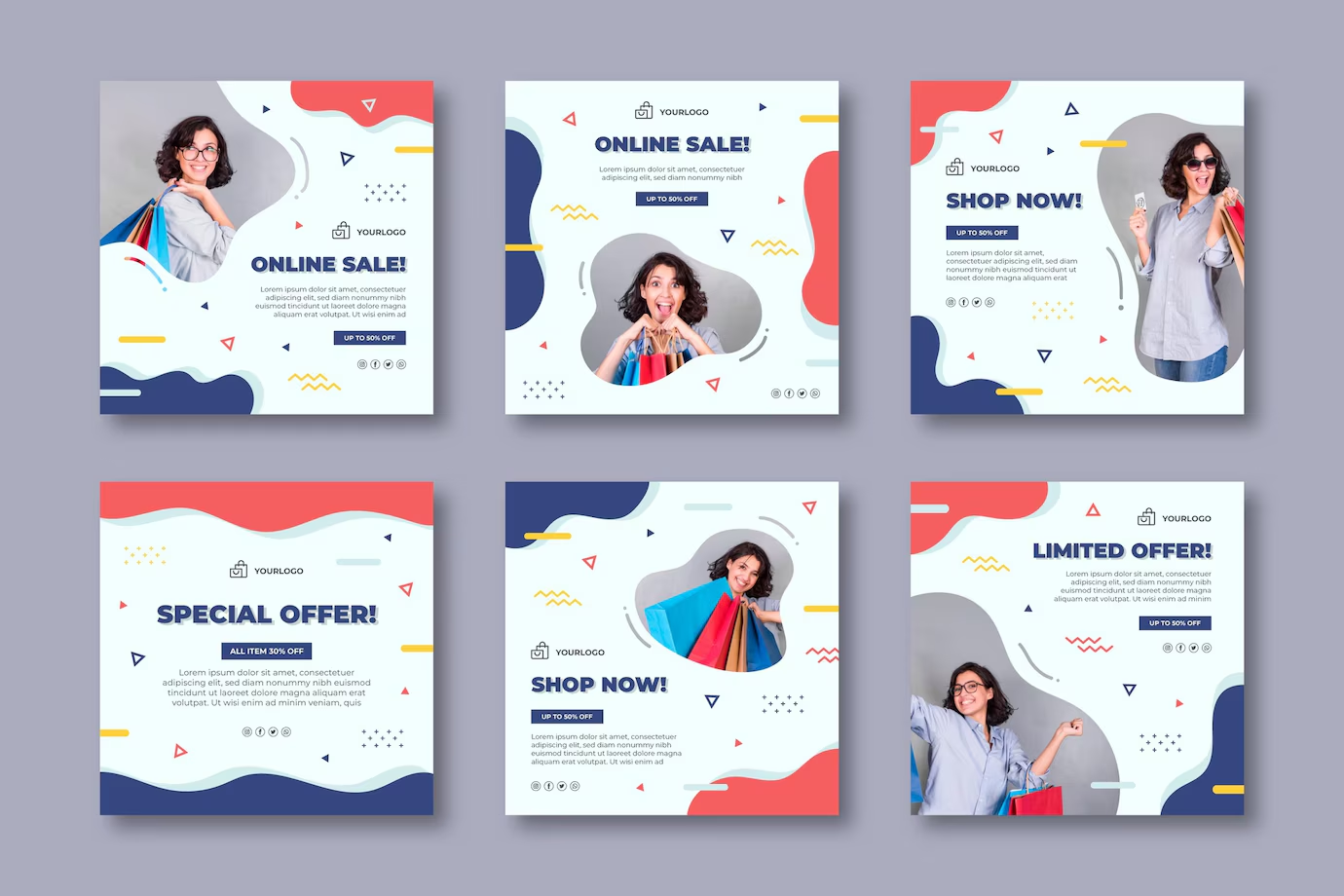 35+ Brilliant Graphic Design Templates to Get Inspired By
