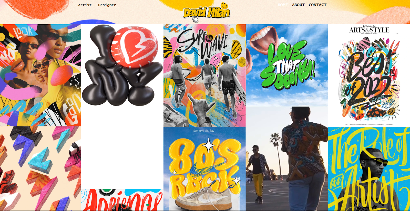 15 Examples of Graphic Design Portfolios