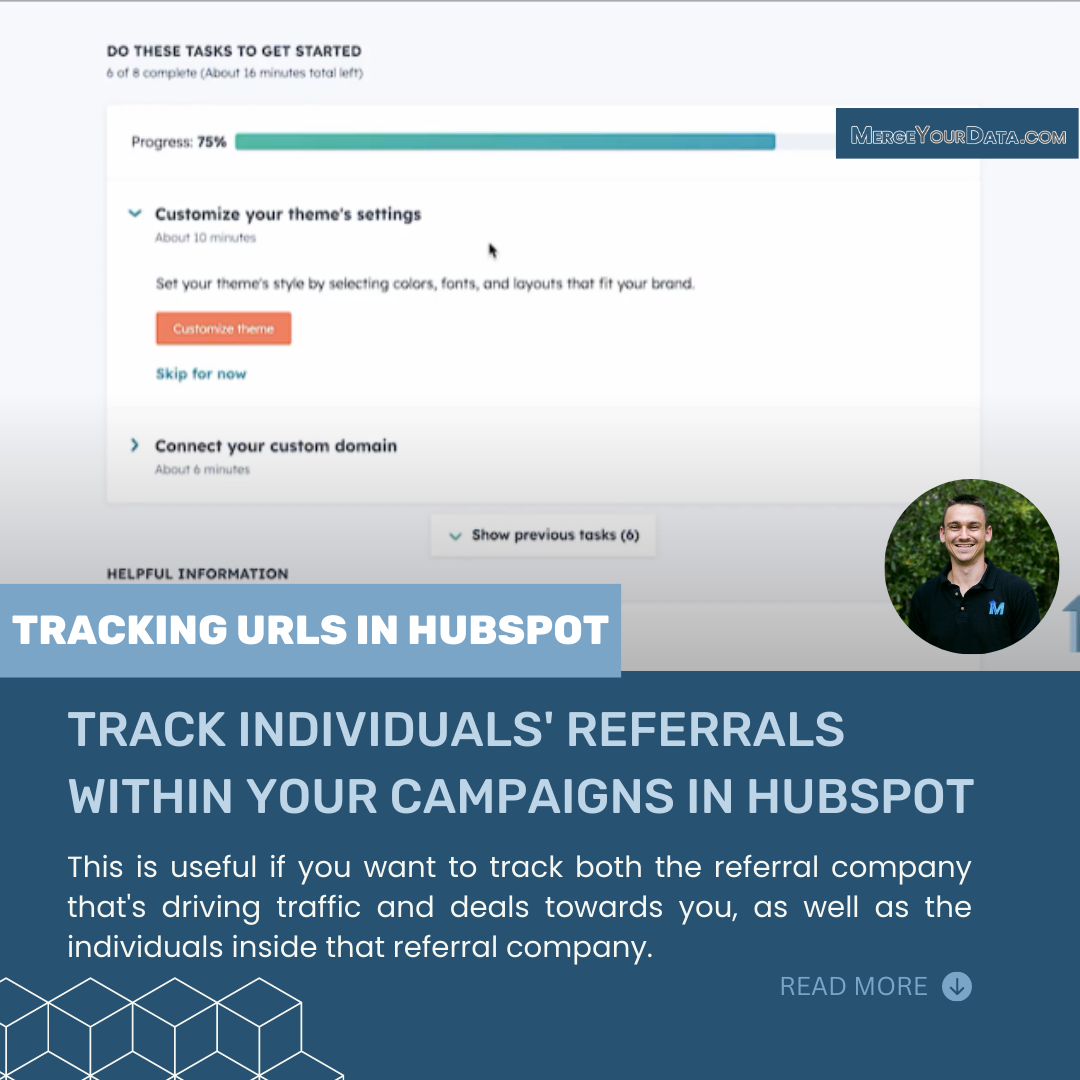 Tracking URLs in HubSpot for Individual Referrers in a Company - MergeYourData.com