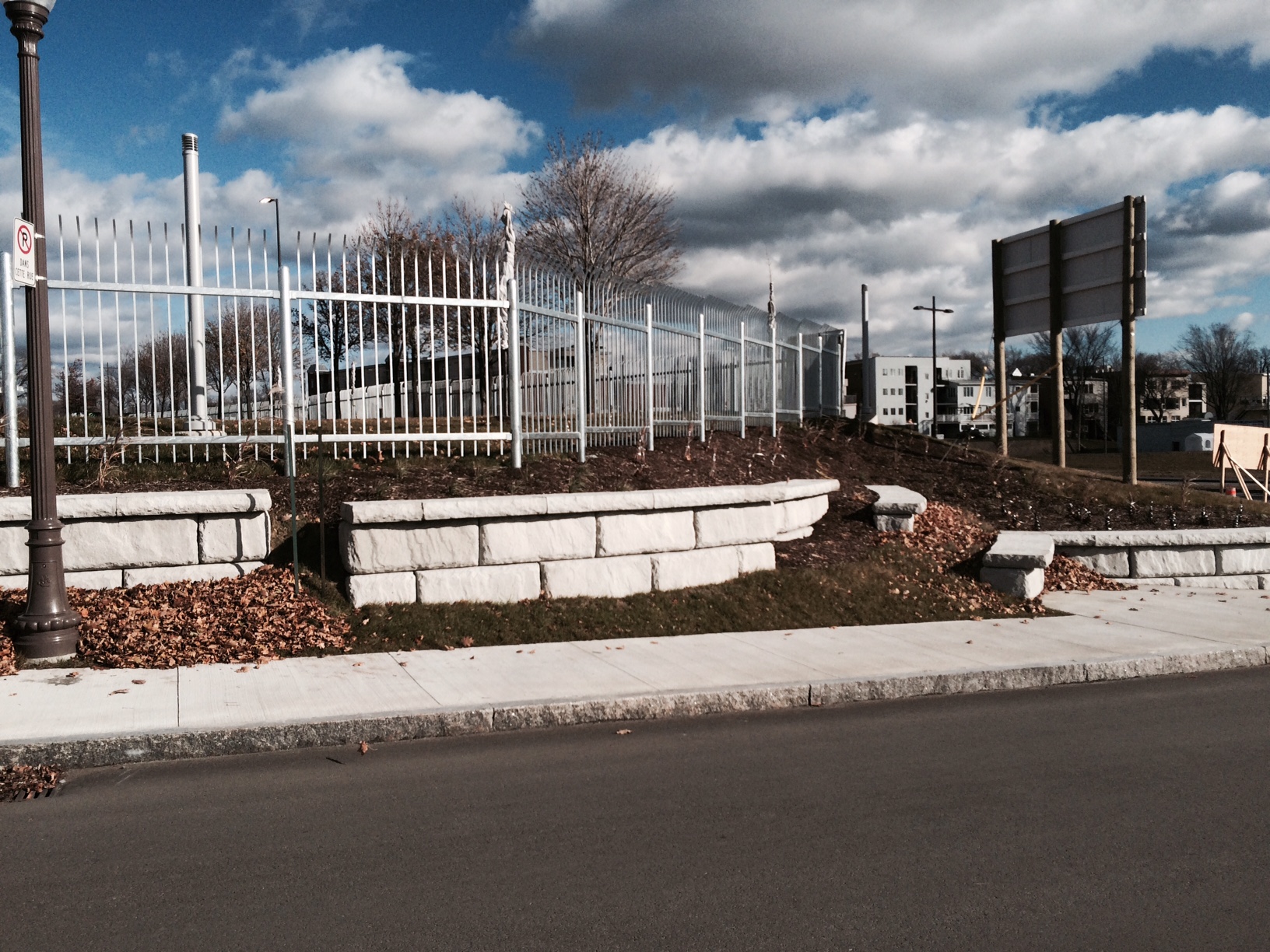 QUEBEC CITY COLISEUM FENCE