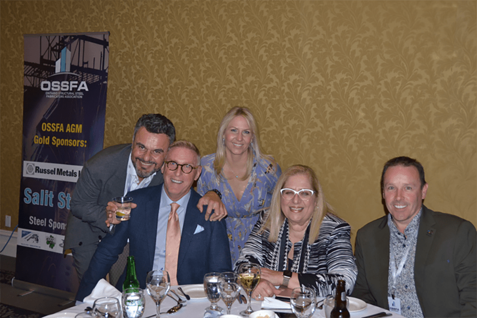 Corbec at the OSSFA – Ontario Structural Steel Fabricators Association AGM
