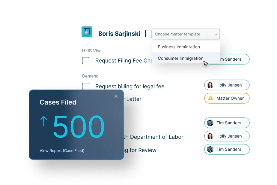 Immigration Law Case Management Software | Litify