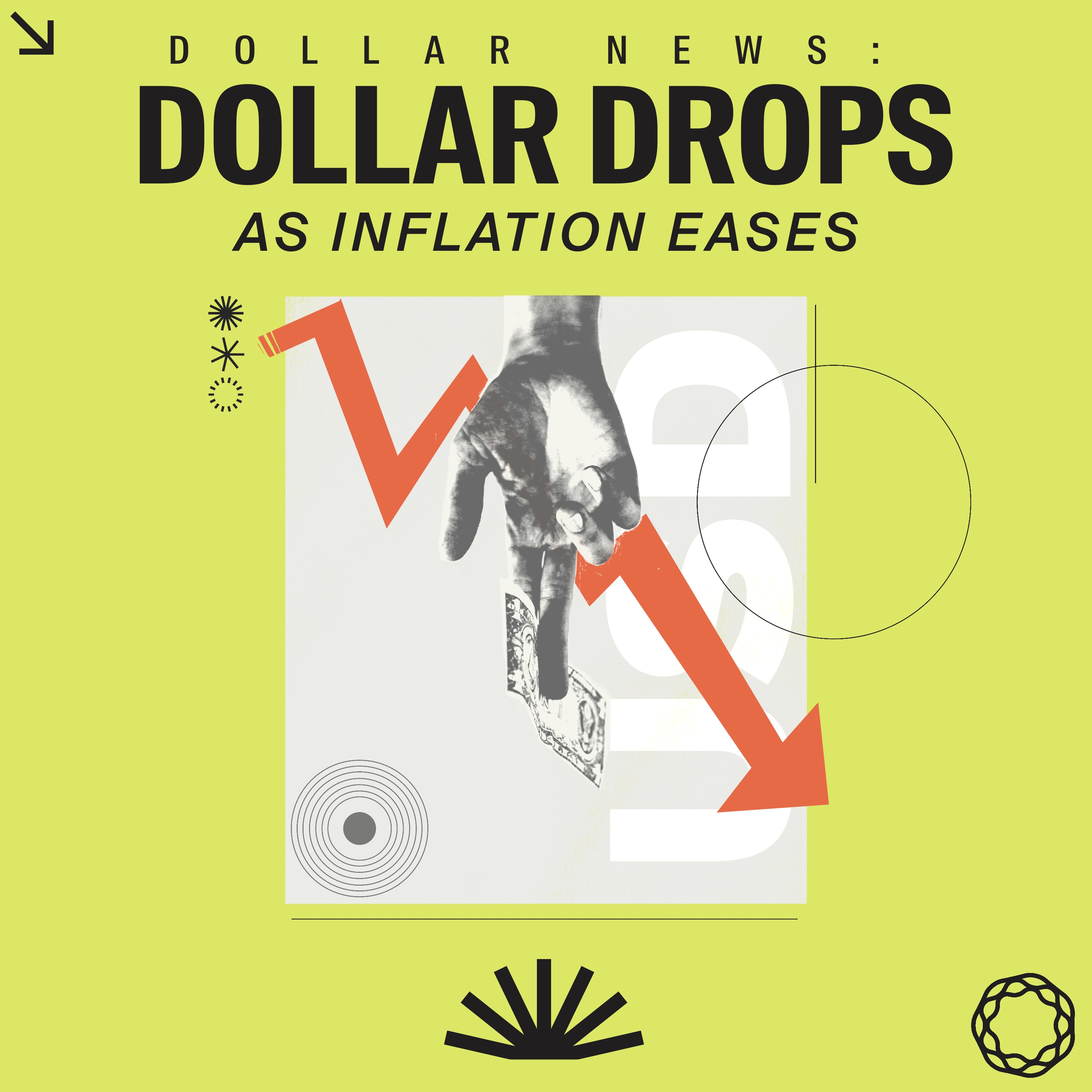 Dollar News: Dollar Drops as Inflation Eases