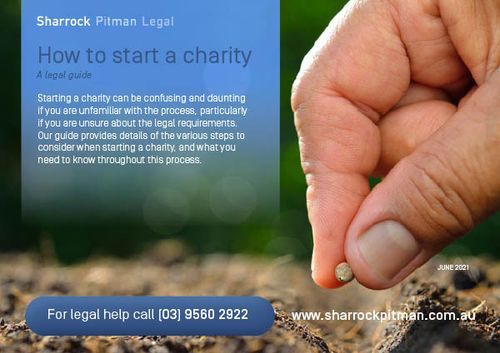 Checklist for starting a Charity or Not-For-Profit Organisation ...