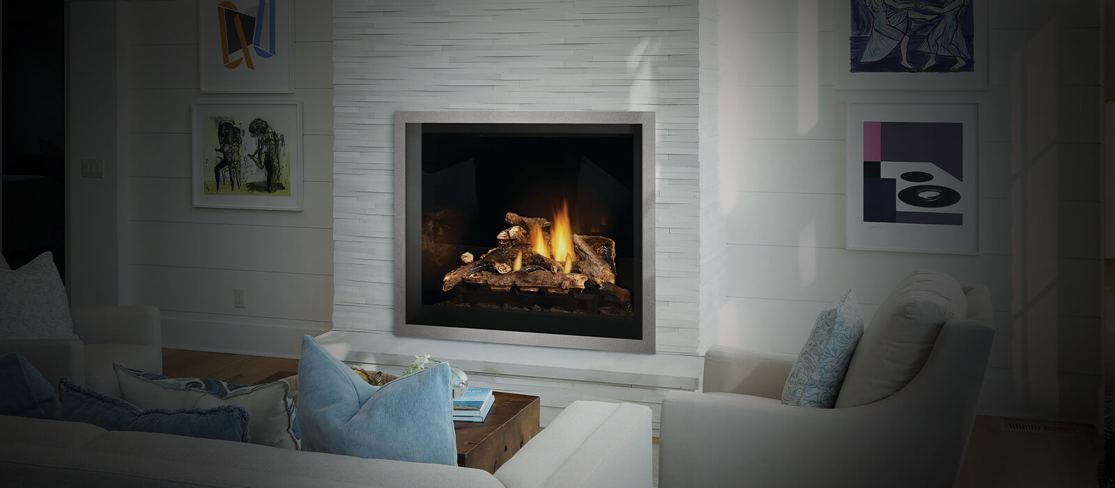 The Elevation™ Series is a traditional style fireplace featuring a deep ...