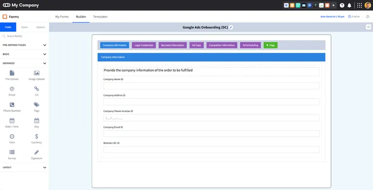 Best Online Website Form Builders