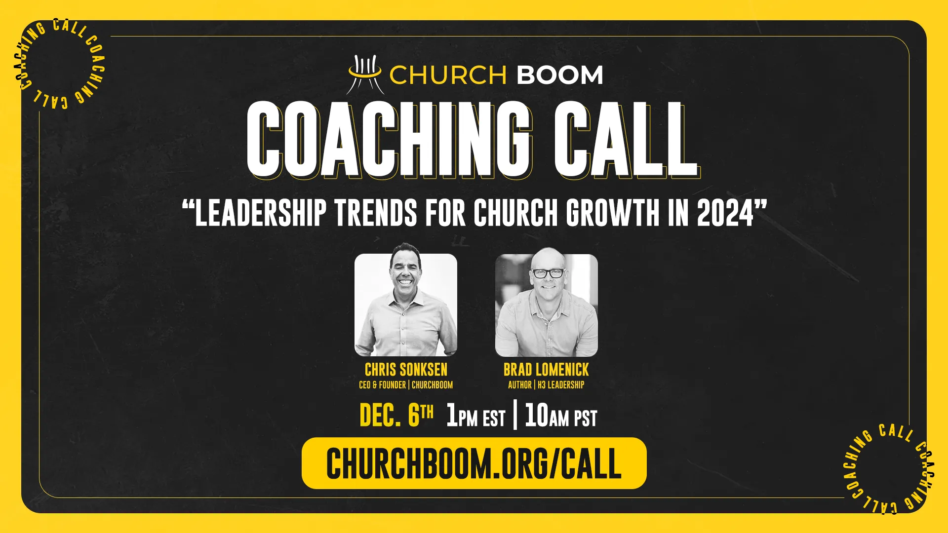 Live Coaching Call with Brad Lomenick