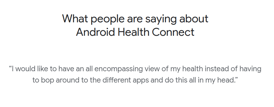 A look into Google's Health Connect | Roro.io