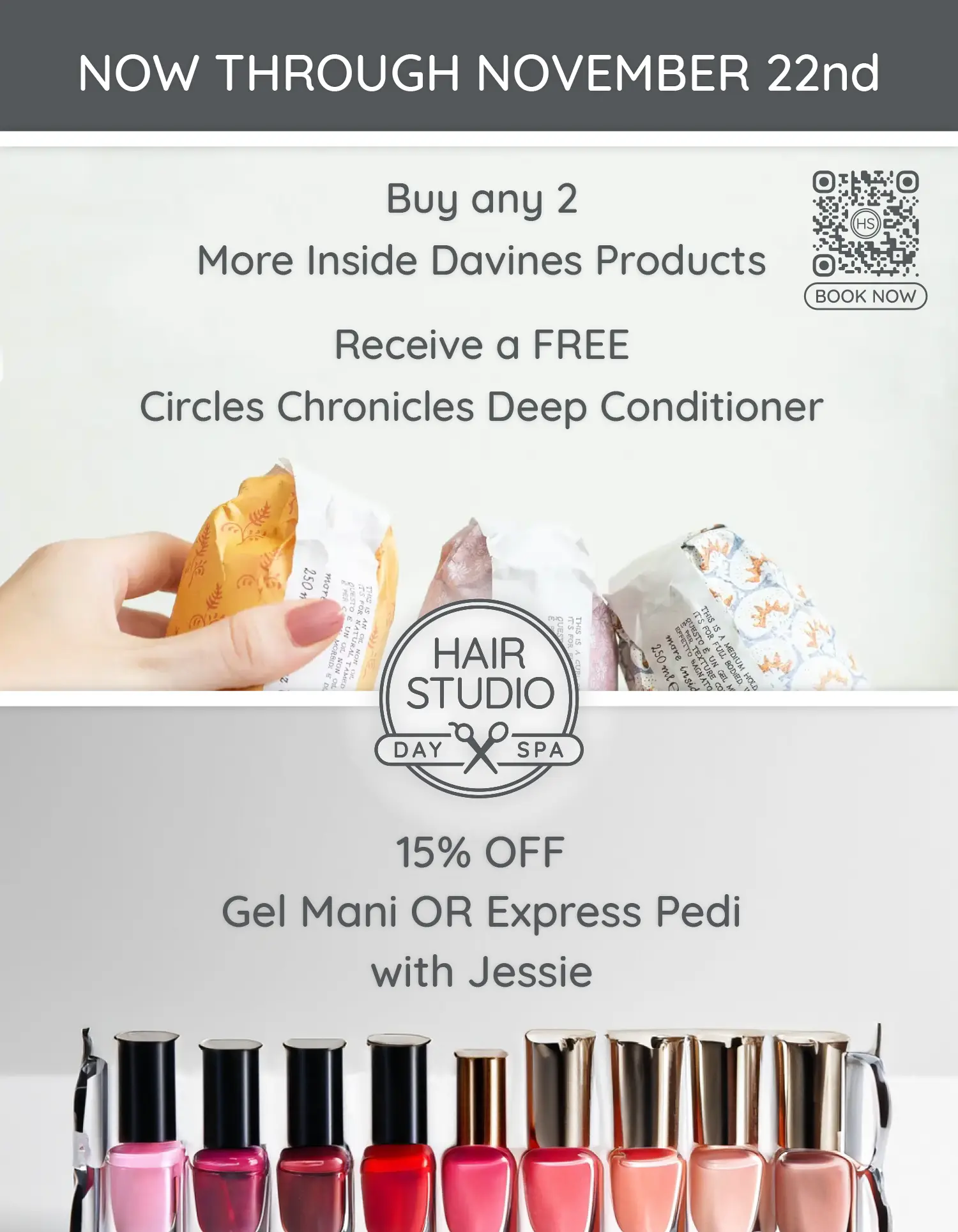 Promos - Hair Studio Day Spa