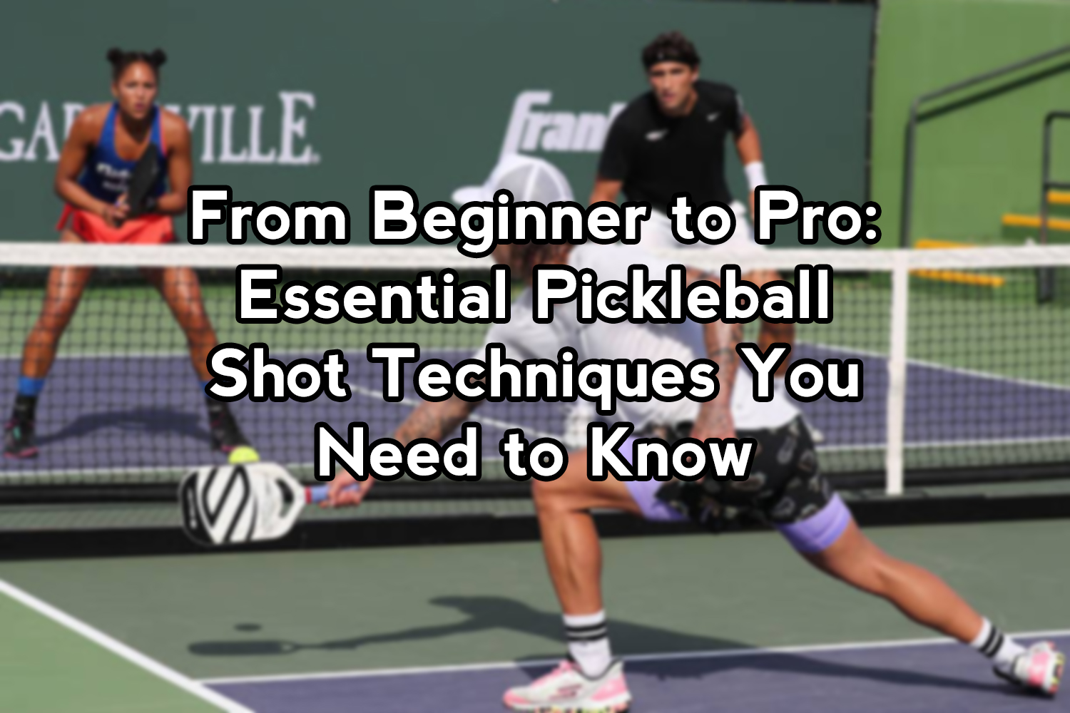From Beginner to Pro: Essential Pickleball Shot Techniques You Need to ...