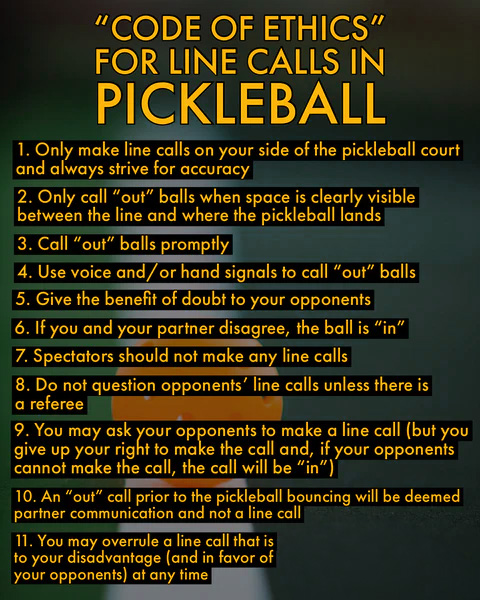 Inbound or Outbound? How To Know If Your Pickleball Is in? | The ...