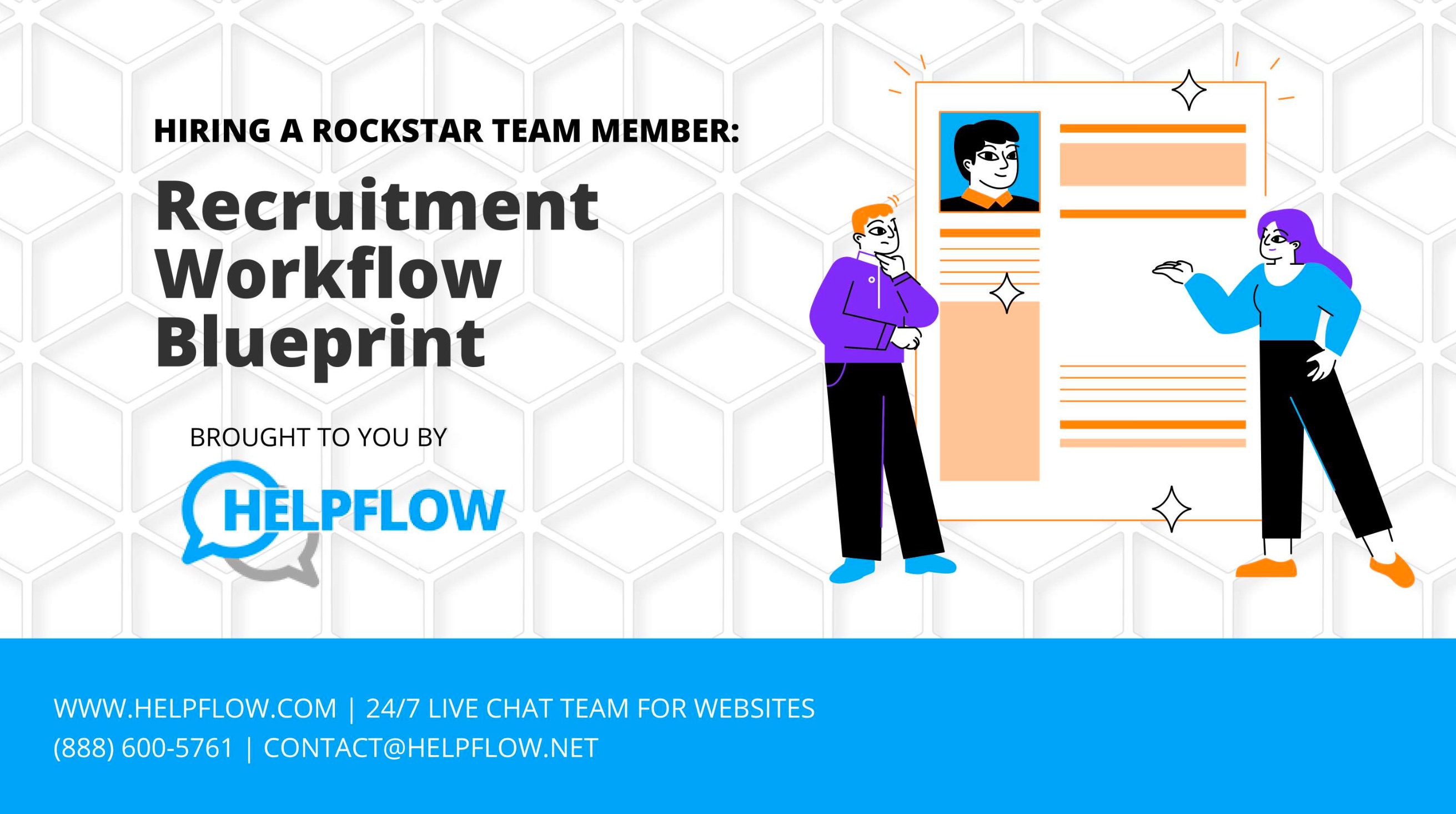 Recruitment Workflow Blueprint | HelpFlow