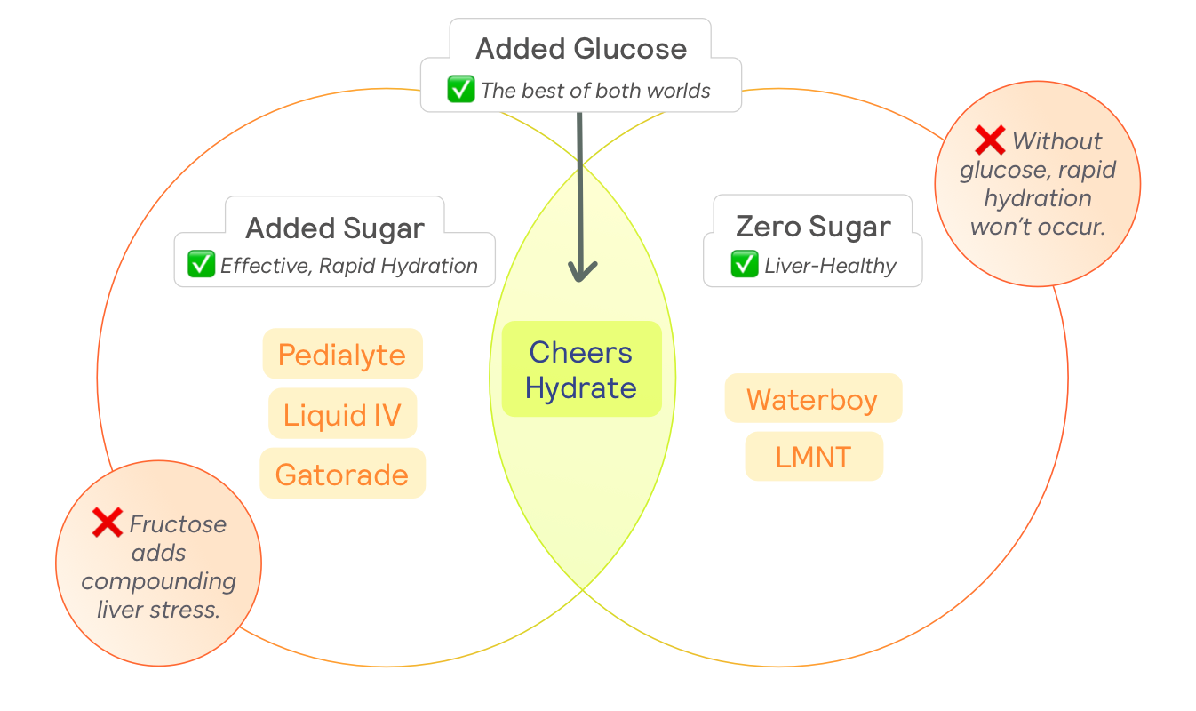 Cheers Hydrate | Rapid Hydration Powder | Drink Smarter 🍻