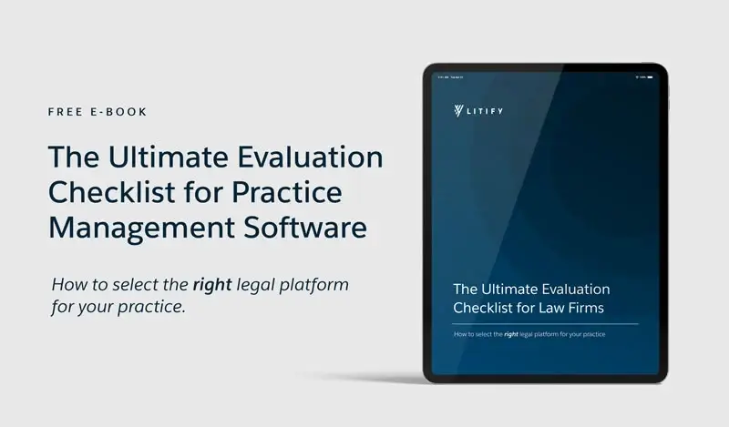 Ultimate Evaluation Checklist for Practice Management Software | Litify