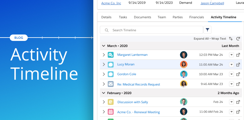 The Activity Timeline: Robust Case Insights At a Glance | Litify