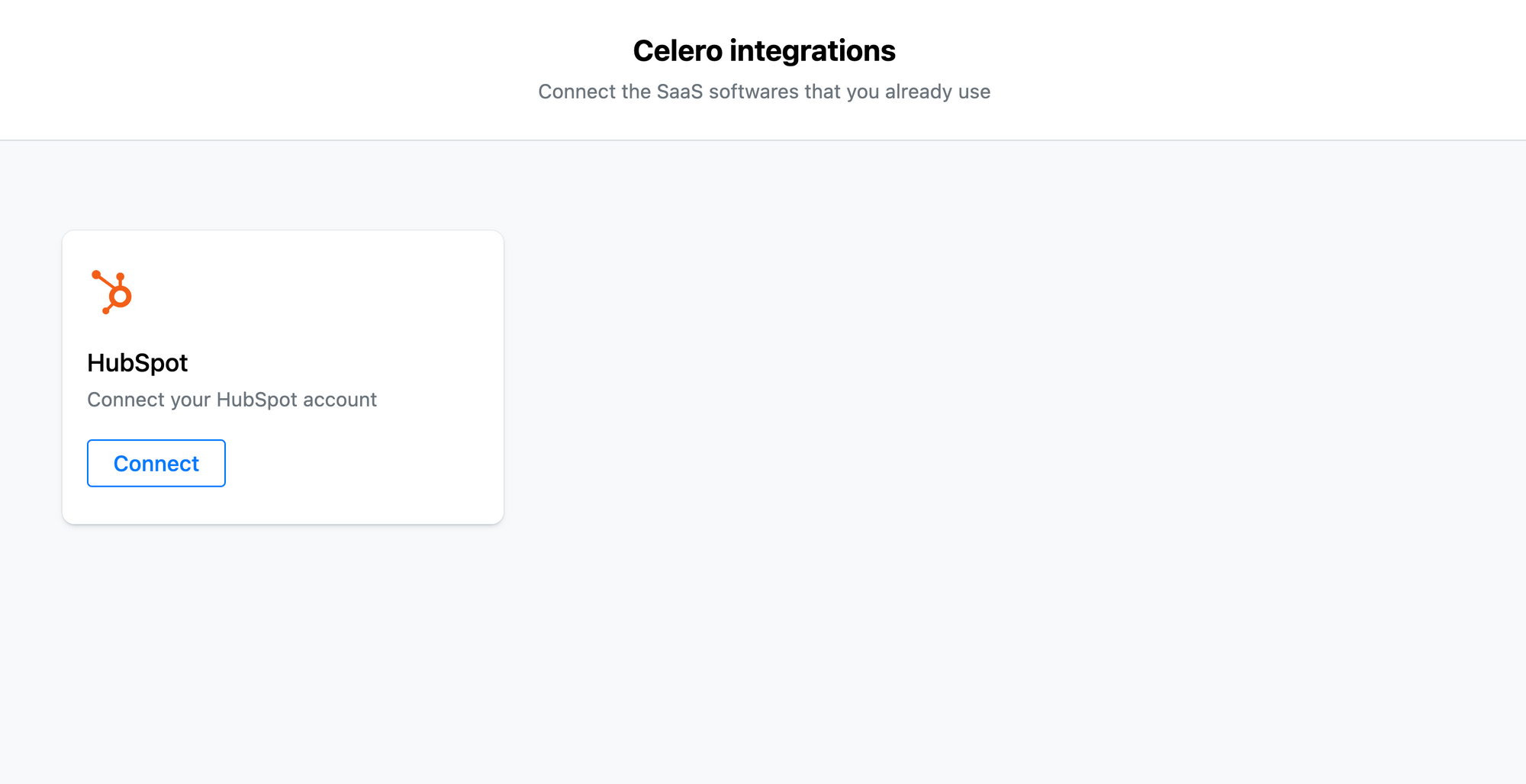 Integrating with HubSpot