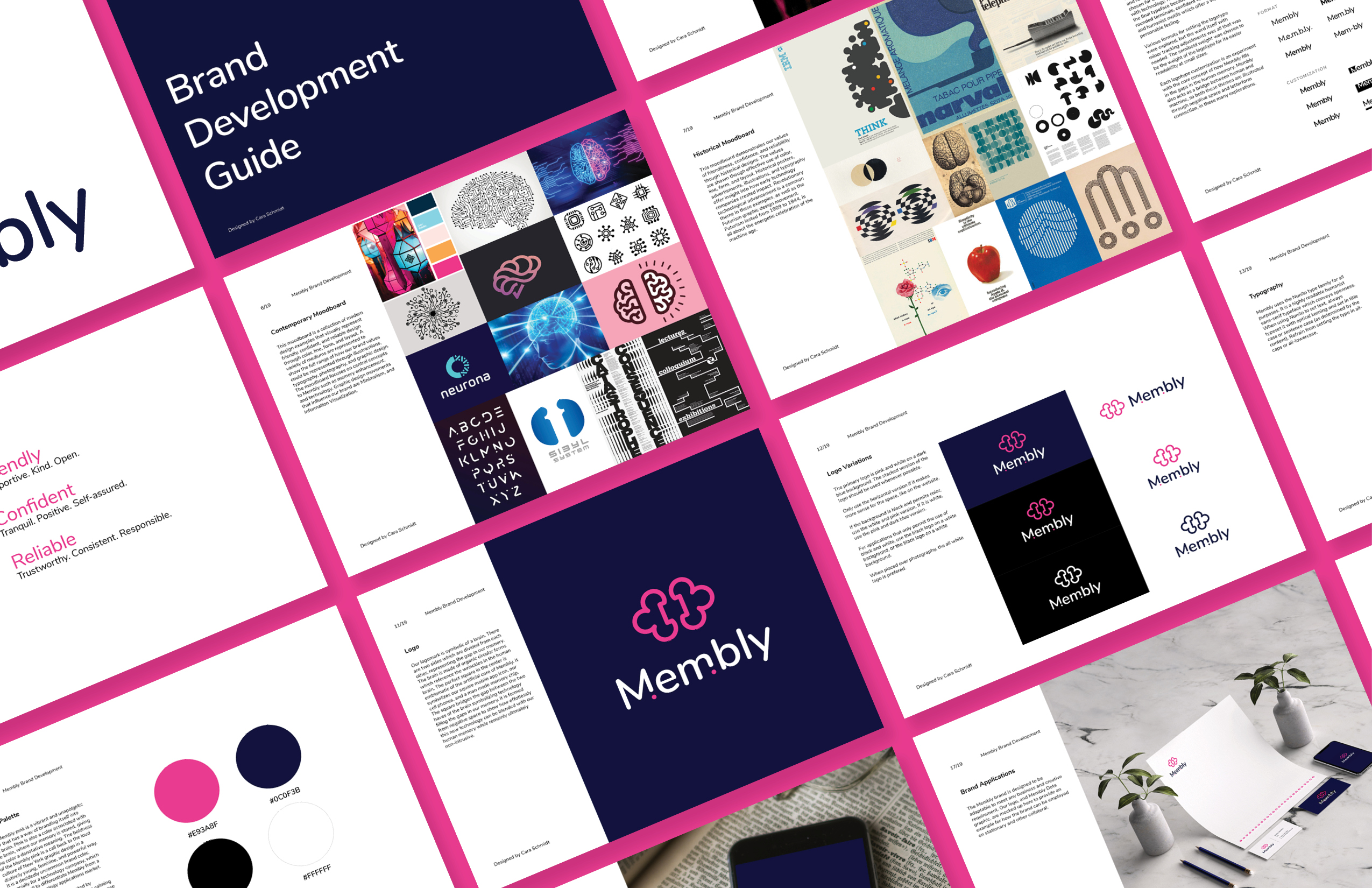 Membly — Brand Design, Visual Identity, Logo Design, Mobile App Design ...