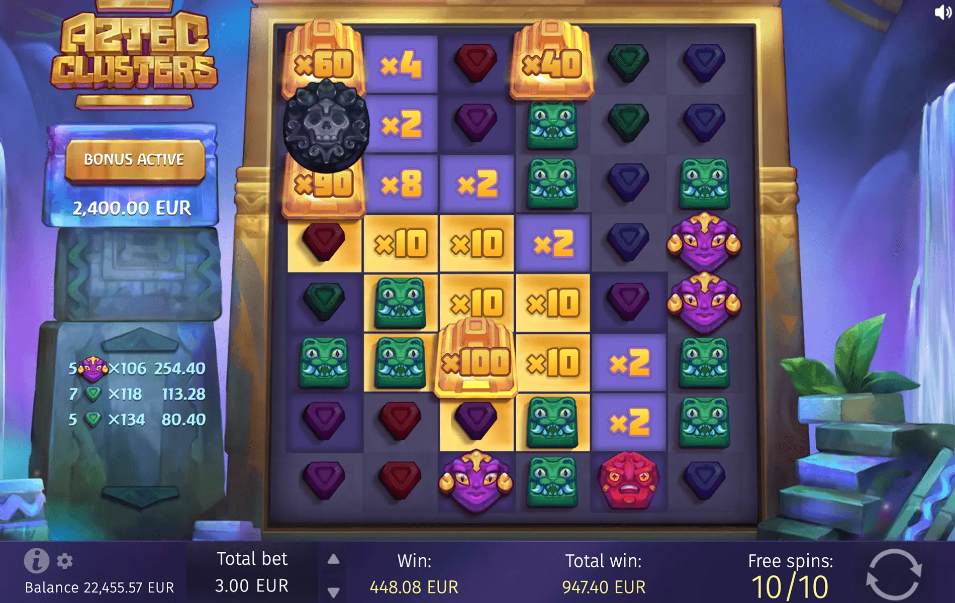 Aztec Clusters – Review & Free Play | BGaming