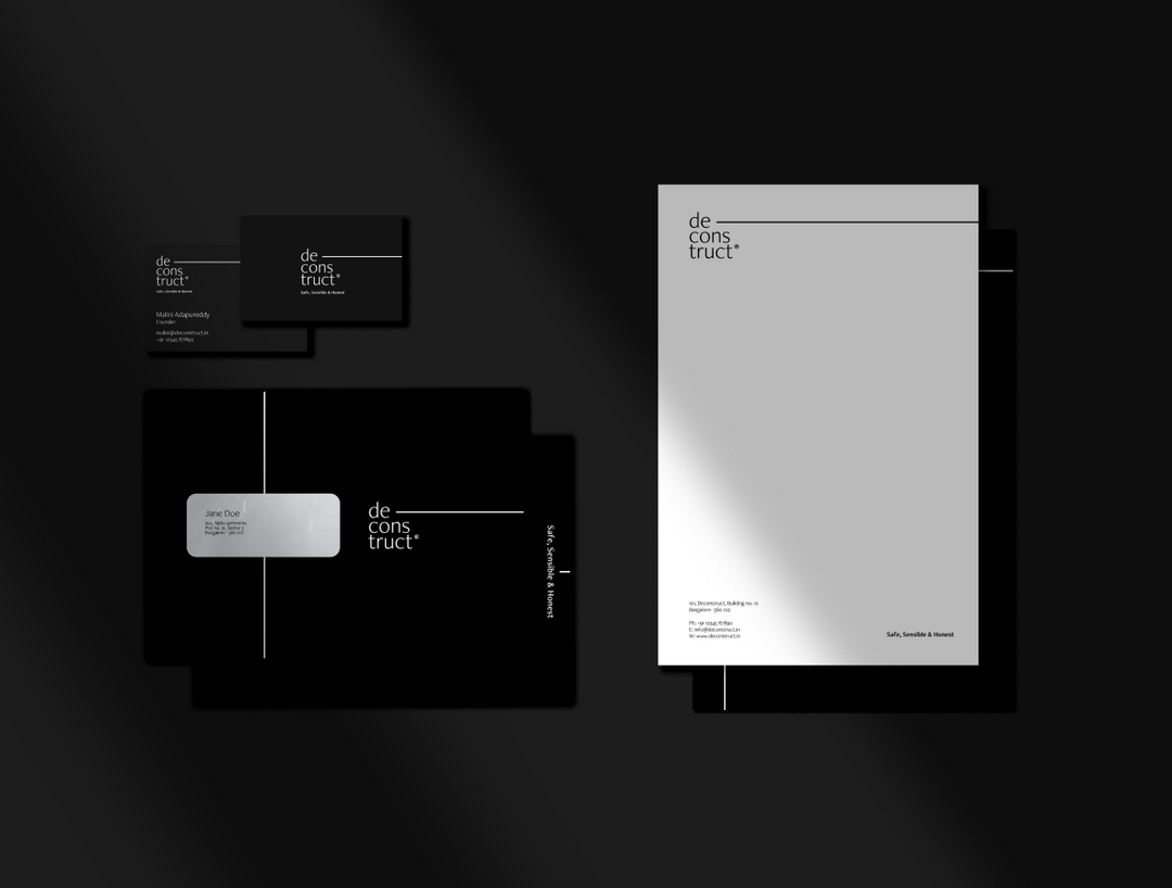 Deconstruct | Brand identity & packaging case study for a cosmetics and ...