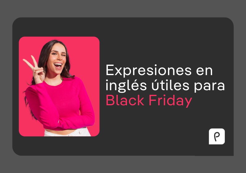 Vocabulario de Black Friday en inglés