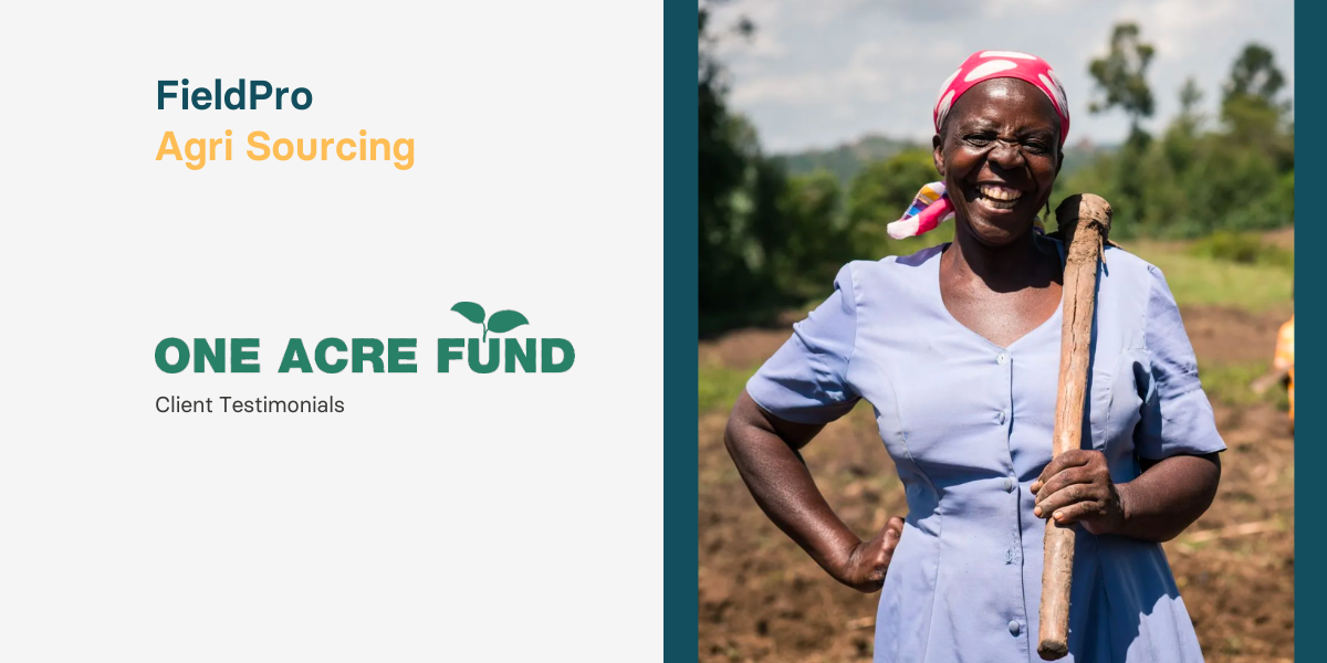 Comment One Acre Fund transforme l'agriculture en Afrique et utilise FieldPro pour numériser la ...