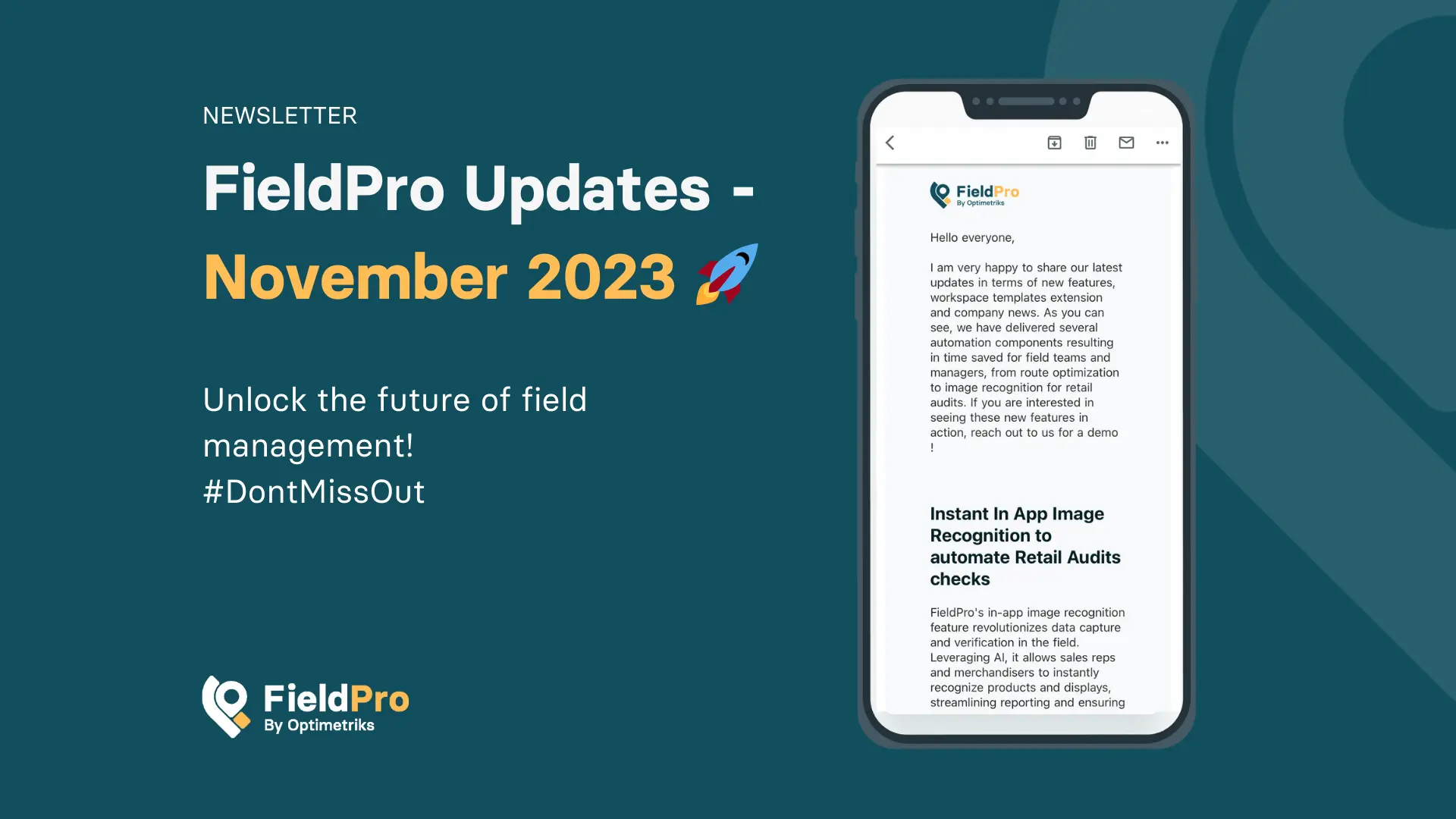 FieldPro by Optimetriks