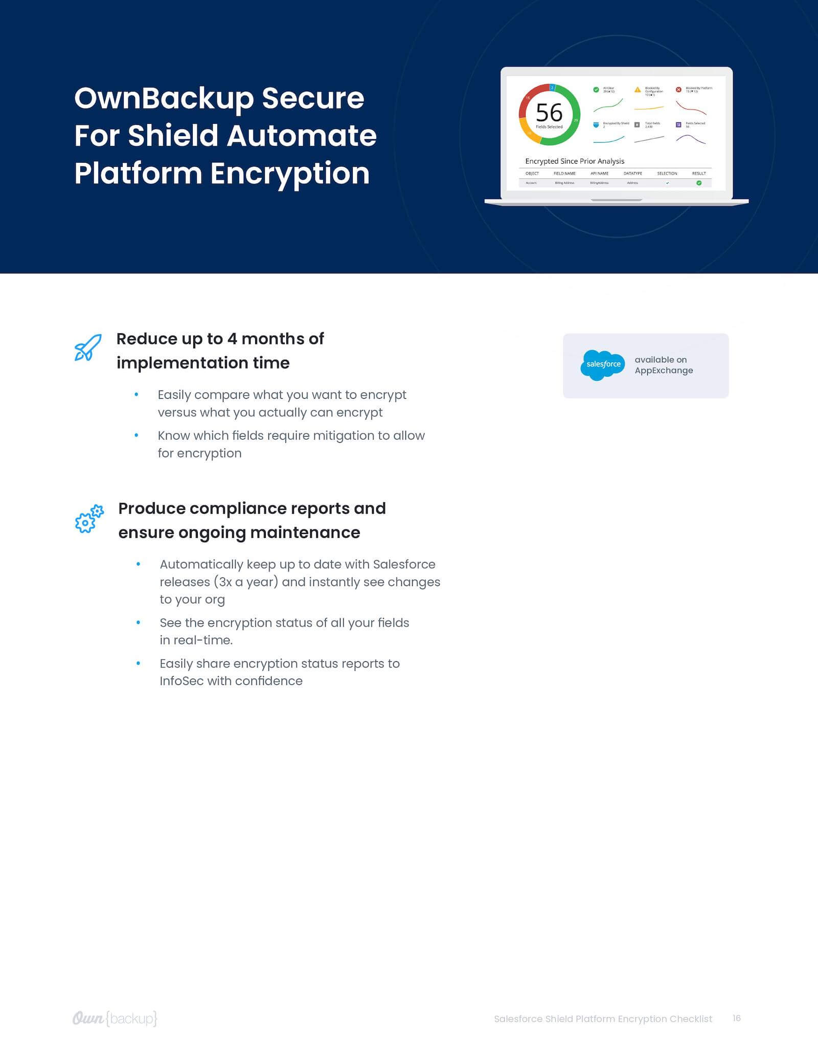 Salesforce Shield Platform Encryption Checklist