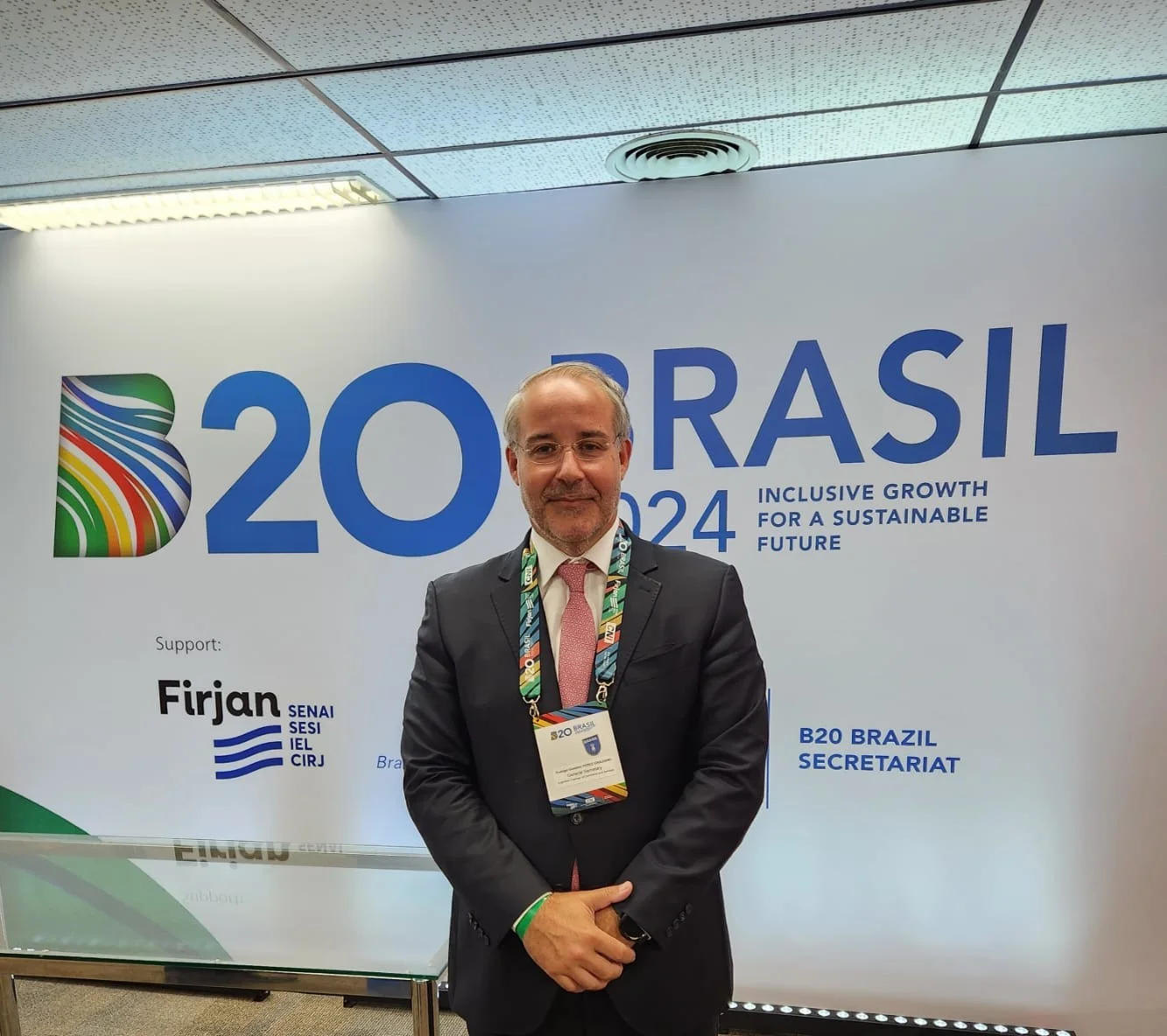 En Brasil, la CAC participó del lanzamiento del B20 2024