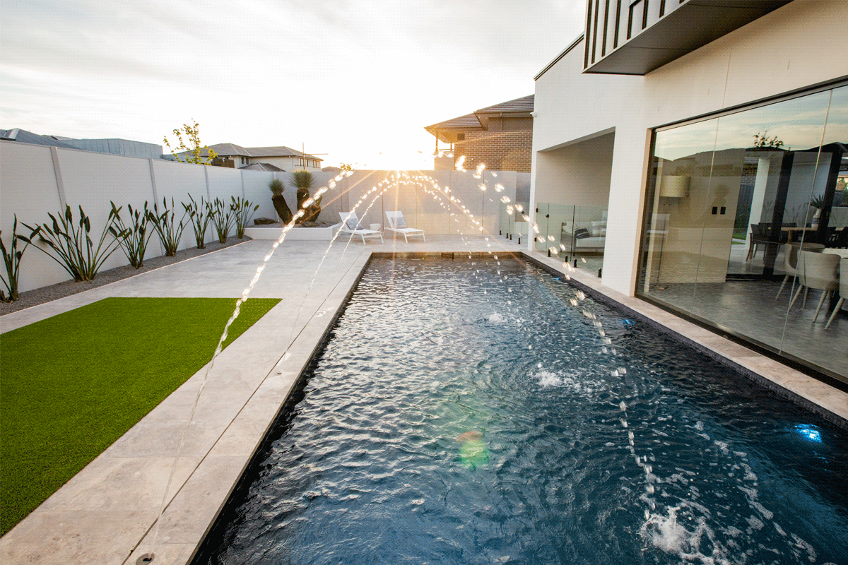 Modern Low-Maintenance Pool Sets Suburb Record | Transform Pools and Spas