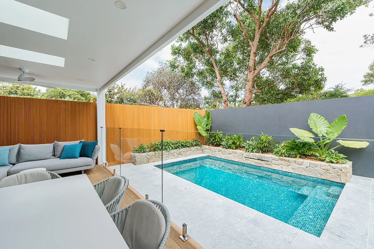 Tropical Vibe Plunge Pool in Maroubra | Transform Pools and Spas